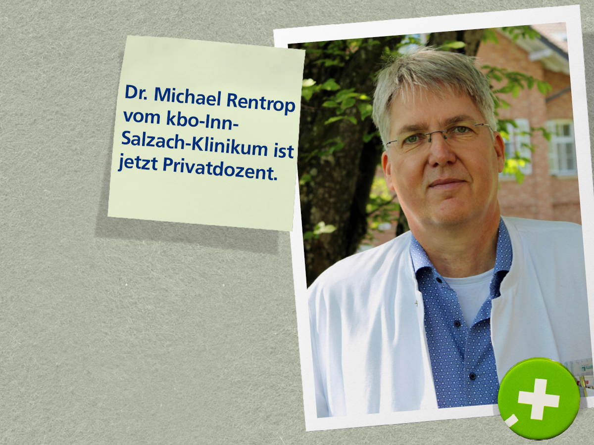 Vom Krankenpfleger zum Privatdozent - Dr. Michael Rentrop